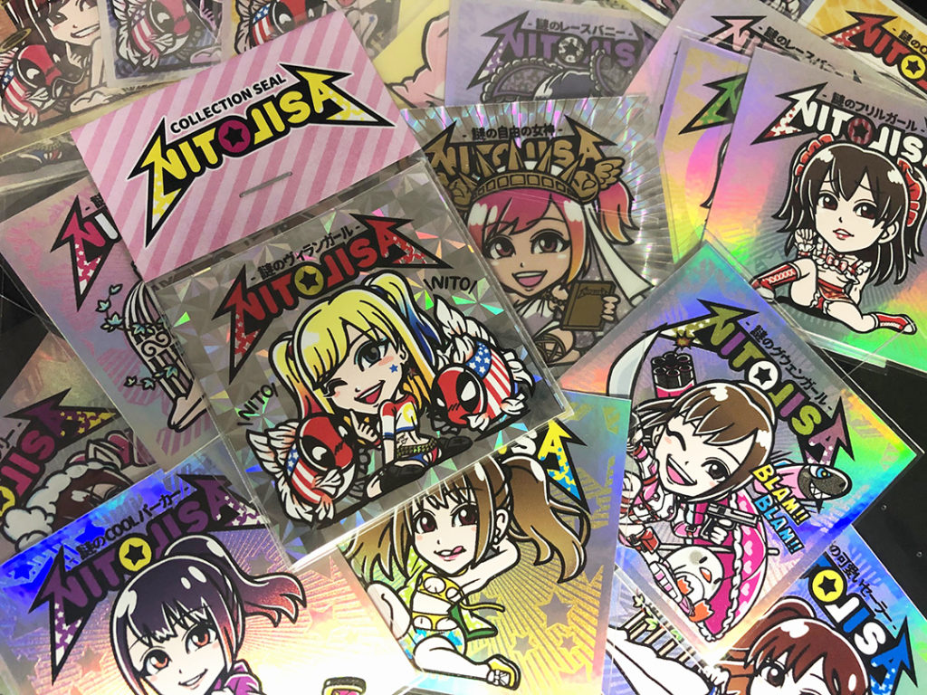 NITOLISAシール（仁藤りさ）UTA VILLAGE ｜ シールコレクション「AGAWAのシルコレブログ」