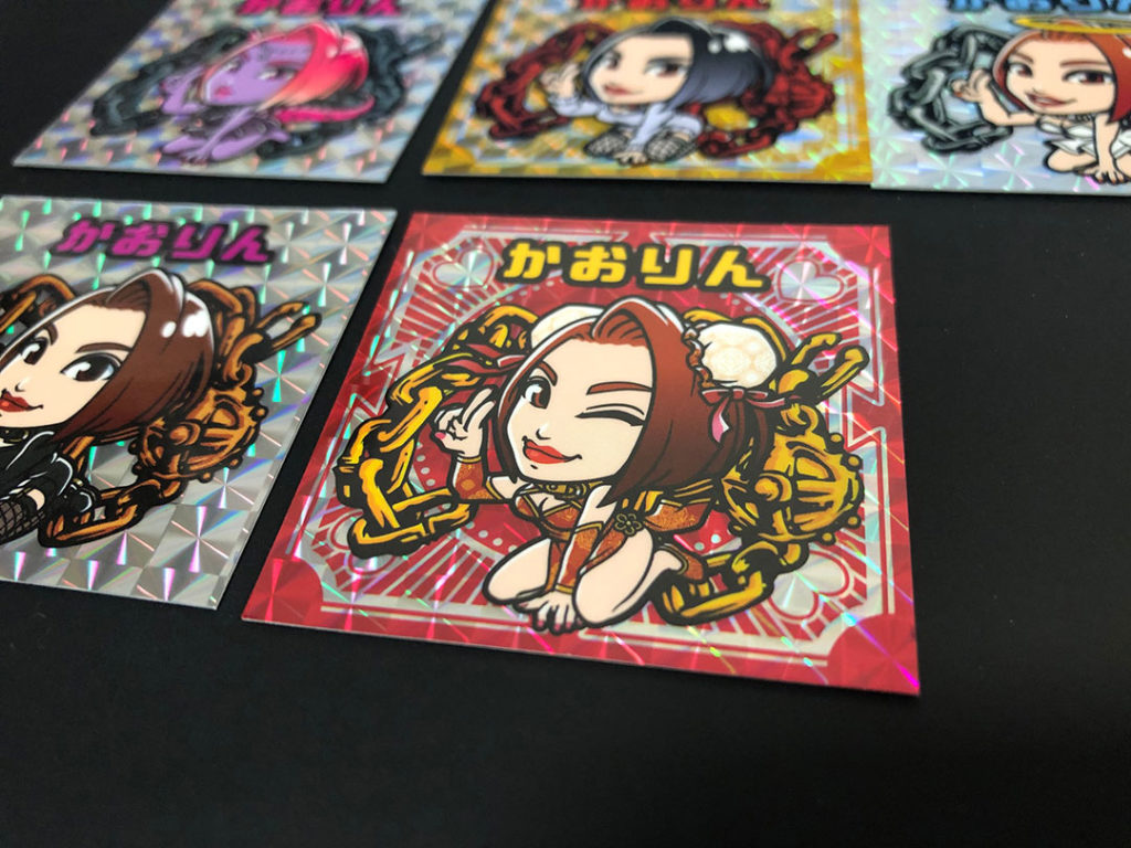 GalPopちゃんねる（GPC）GAL POP CHANNELシール（2017～ ｜ シールコレクション「AGAWAのシルコレブログ」