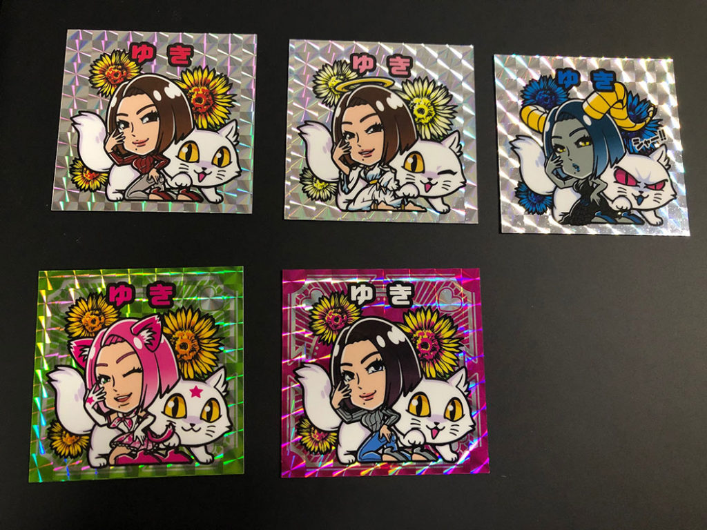 GalPopちゃんねる（GPC）GAL POP CHANNELシール（2017～ ｜ シールコレクション「AGAWAのシルコレブログ」